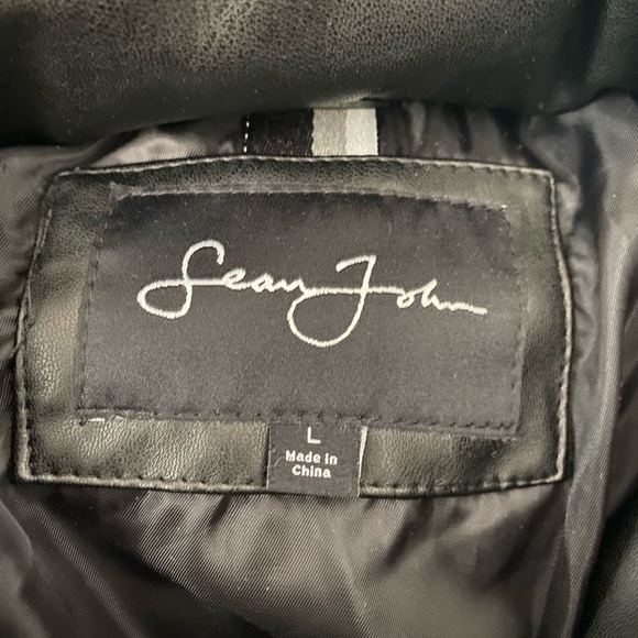 Sean John | Jackets & Coats | Sean John Mens Fauxleather Puffer Jacket ...